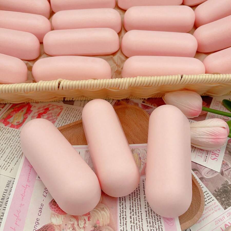 New Pink Squeeze Stress Relief Squishy Toy, Slow Rebound Anti-Stress ...