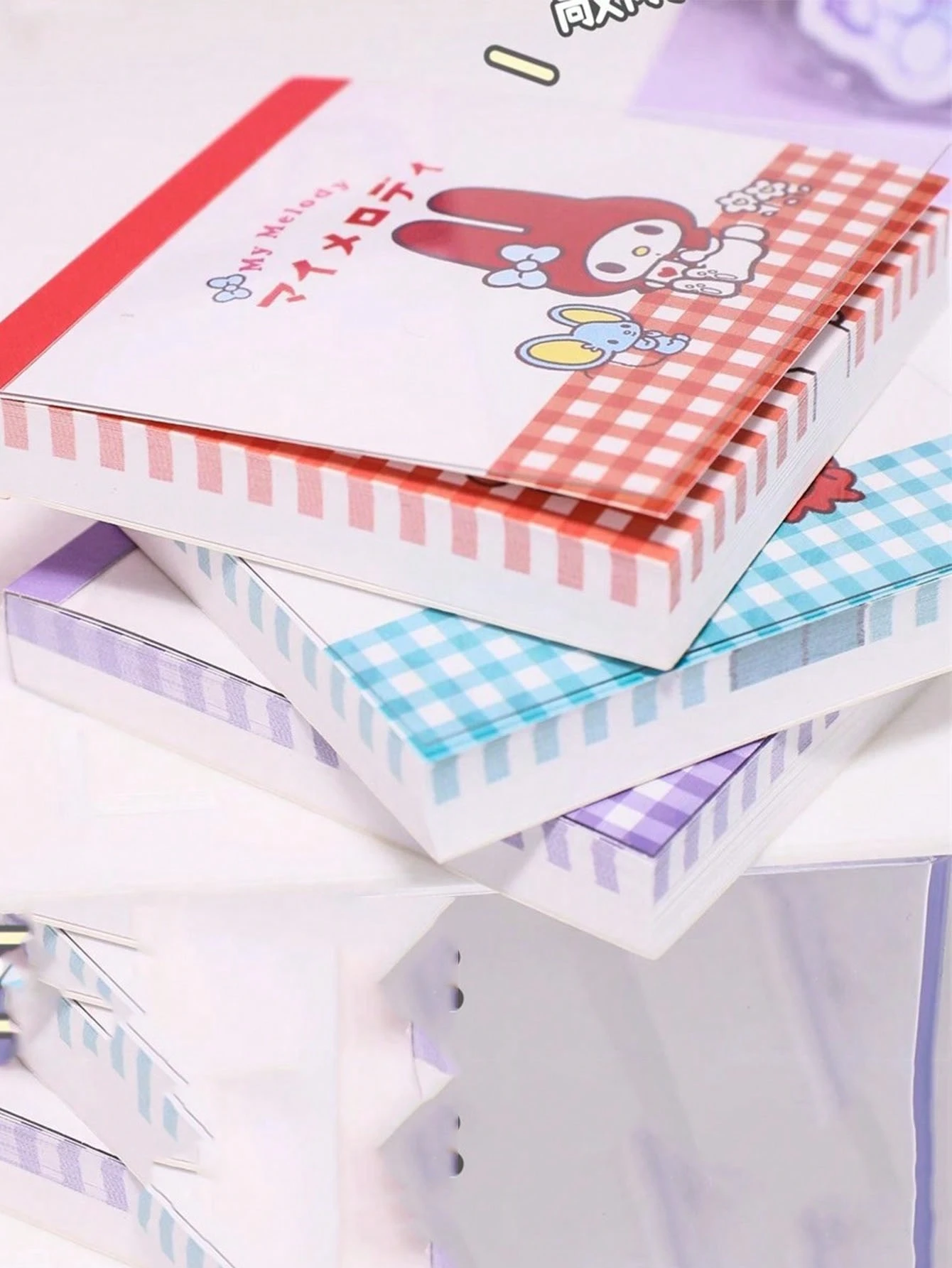 Sanrio Sanrio Hello Kitty 80 Sheets Memo Pad Sticky Notes Cute Melody ...