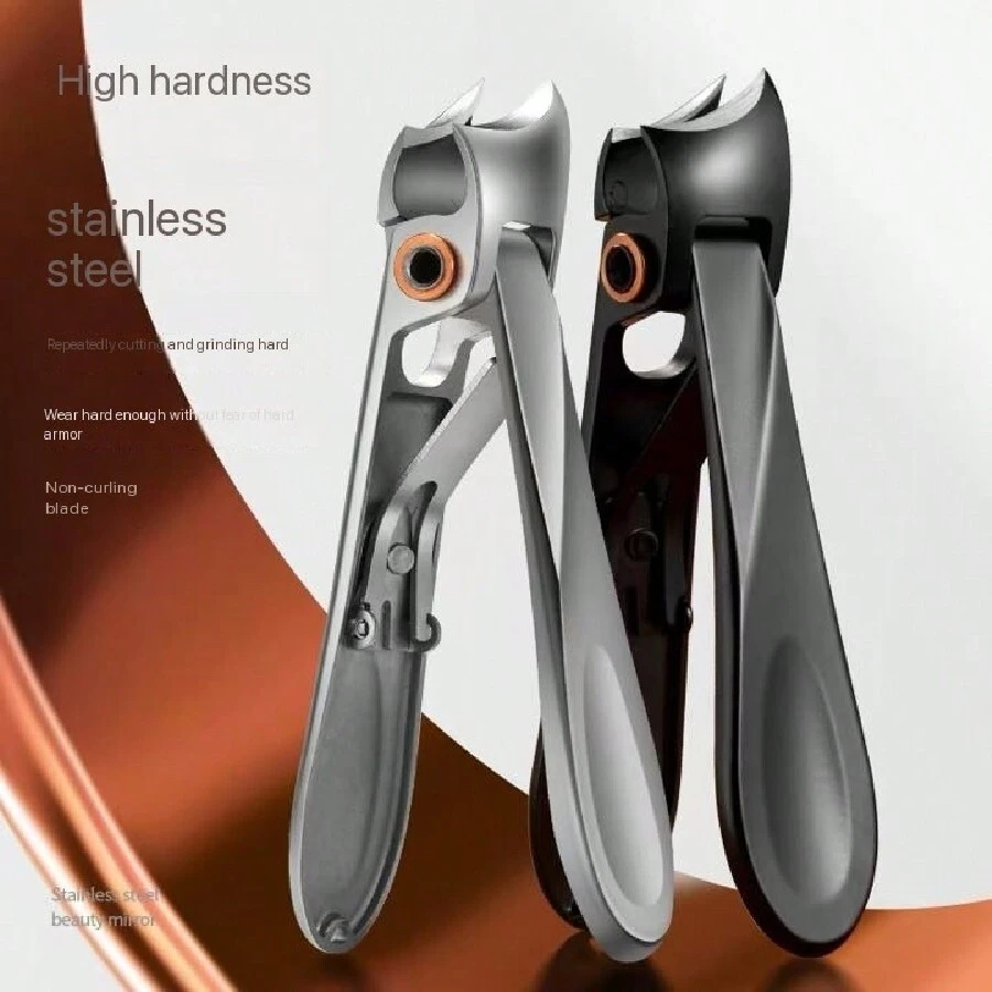New Large-Opening Diagonal Nail Clippers Stainless Steel Nail Clippers ...