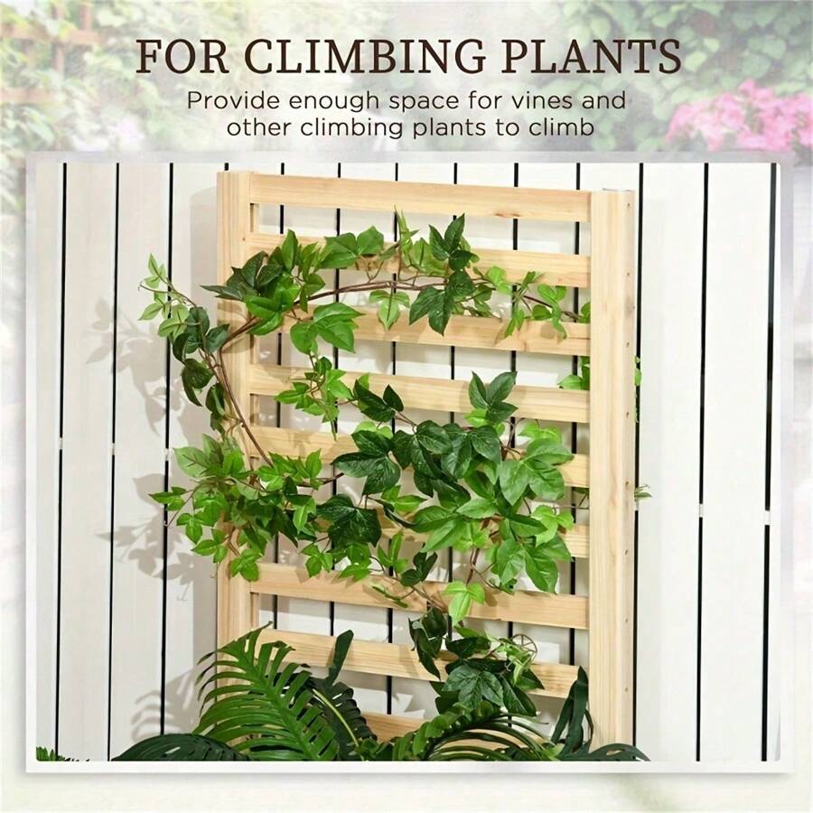 Log Flower Box Solid Wood Planting Box Rectangular Flowerpot Plant ...