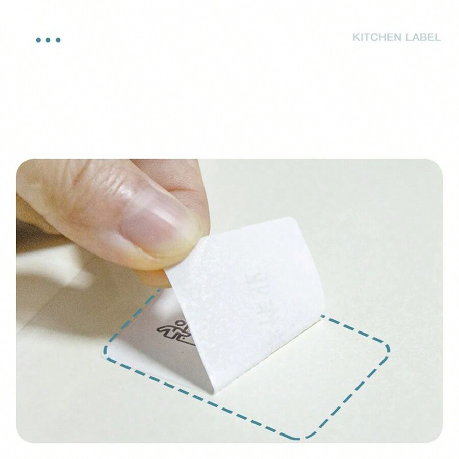 Mini Printer Label Paper Thermal Paper White Label Sticker Print Papers ...