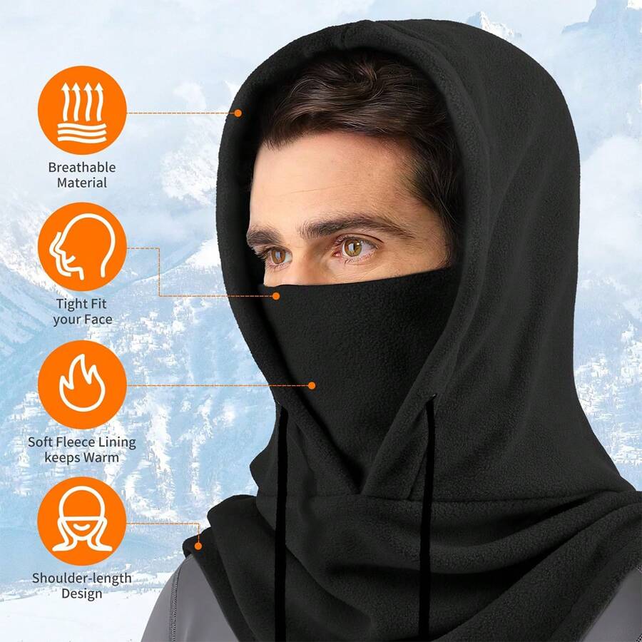 2025 Newest Face Mask For Cold Weather - Windproof Ski Mask - Thermal ...