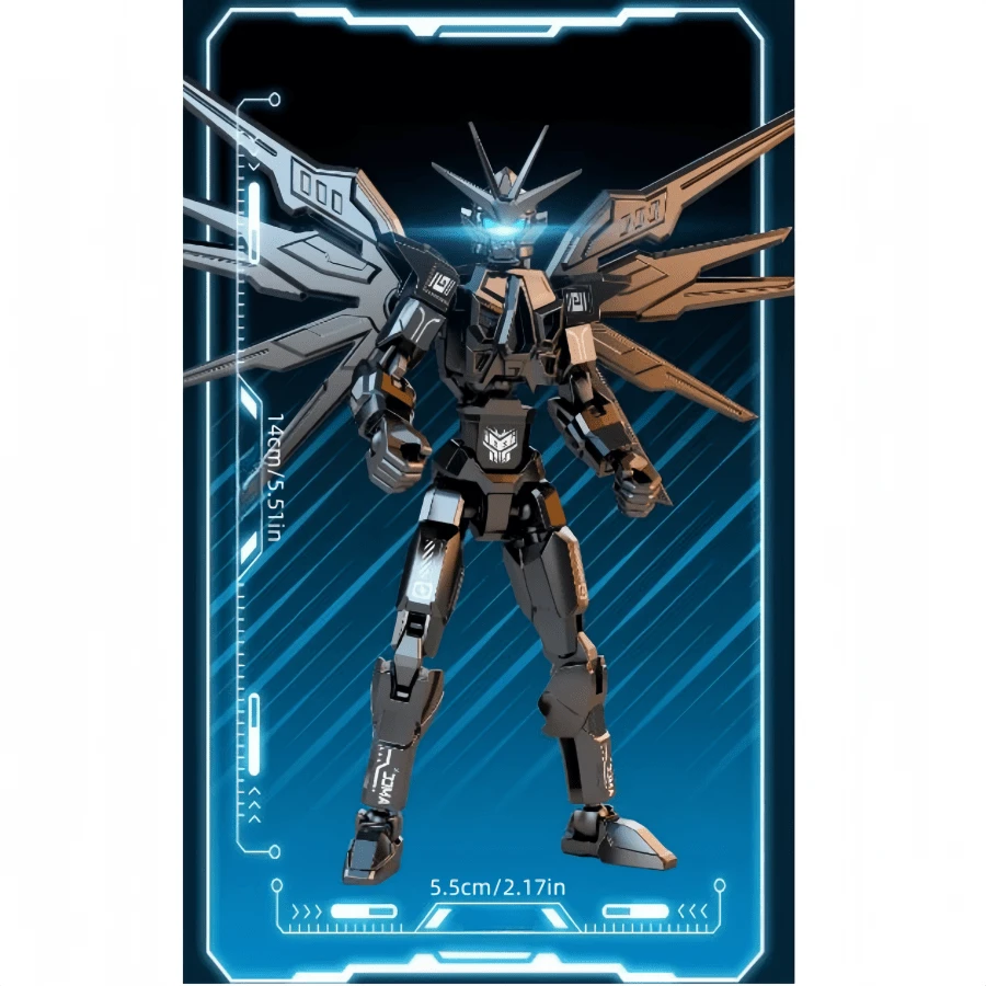 Articulated Action Figure Joint Robot DIY Transforming Hero ...