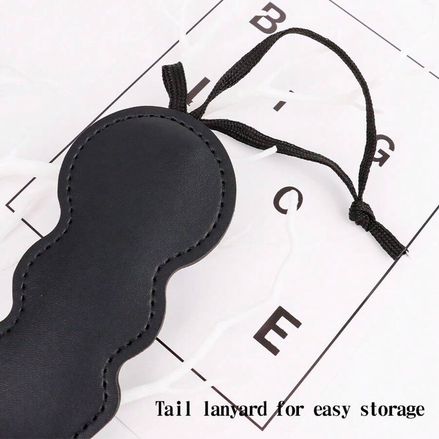 Heart PU Leather Paddle With Fuzz Fetish Spanking Adult Punish ...