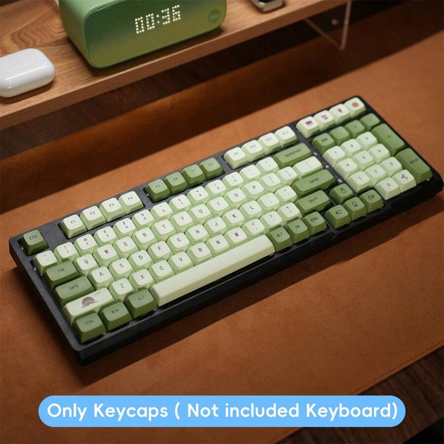 FLAMING SKOUL FLAMING SKOUL Matcha Forest PBT Keycaps, Cherry Profile ...