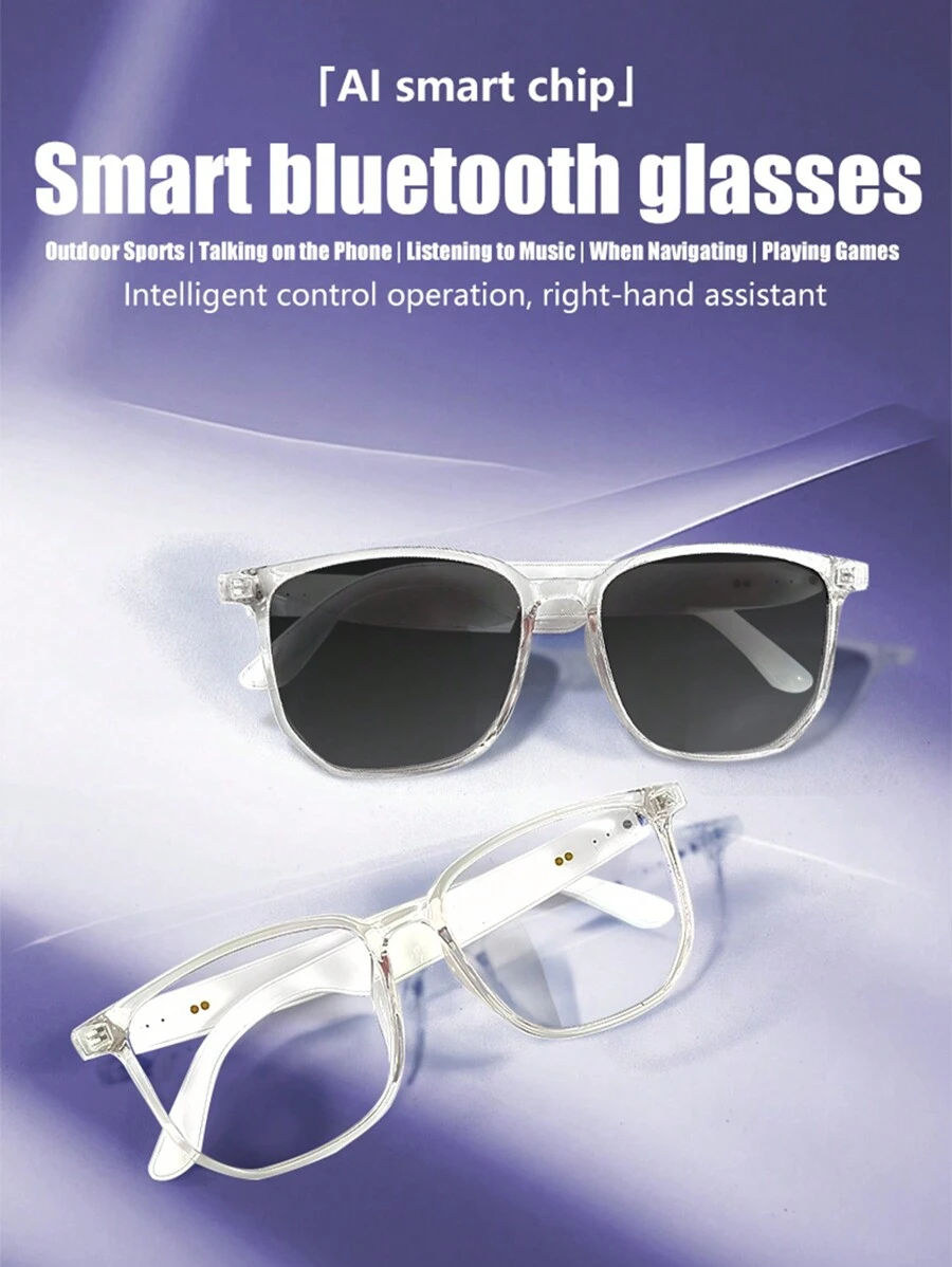 Smart Audio Glasses, Bluetooth Glasses, Can Listen To Songs And Talk ...