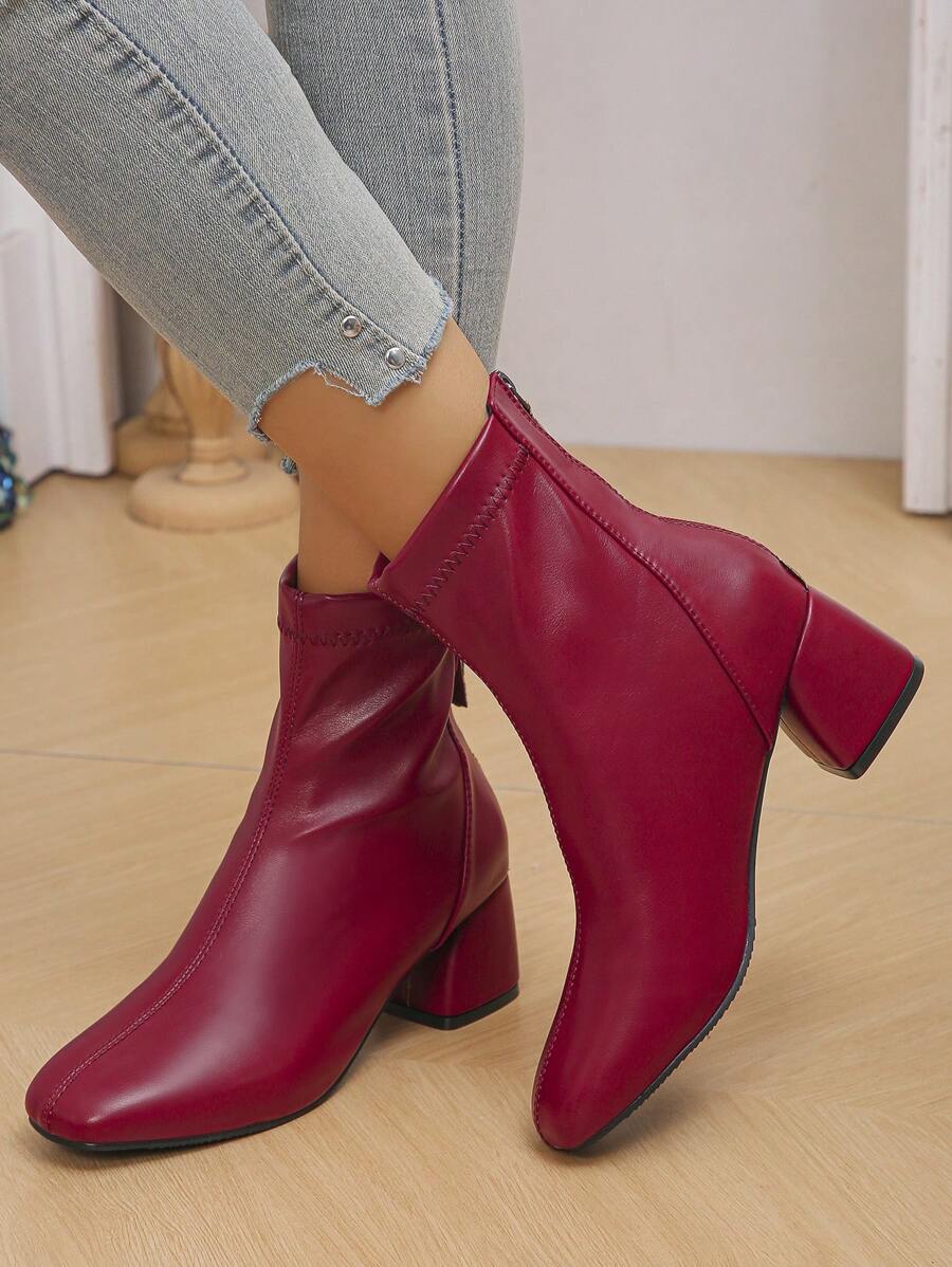 Nuevos Botines para Mujer Otoño/Invierno 2024, Tacón Alto Punta ...