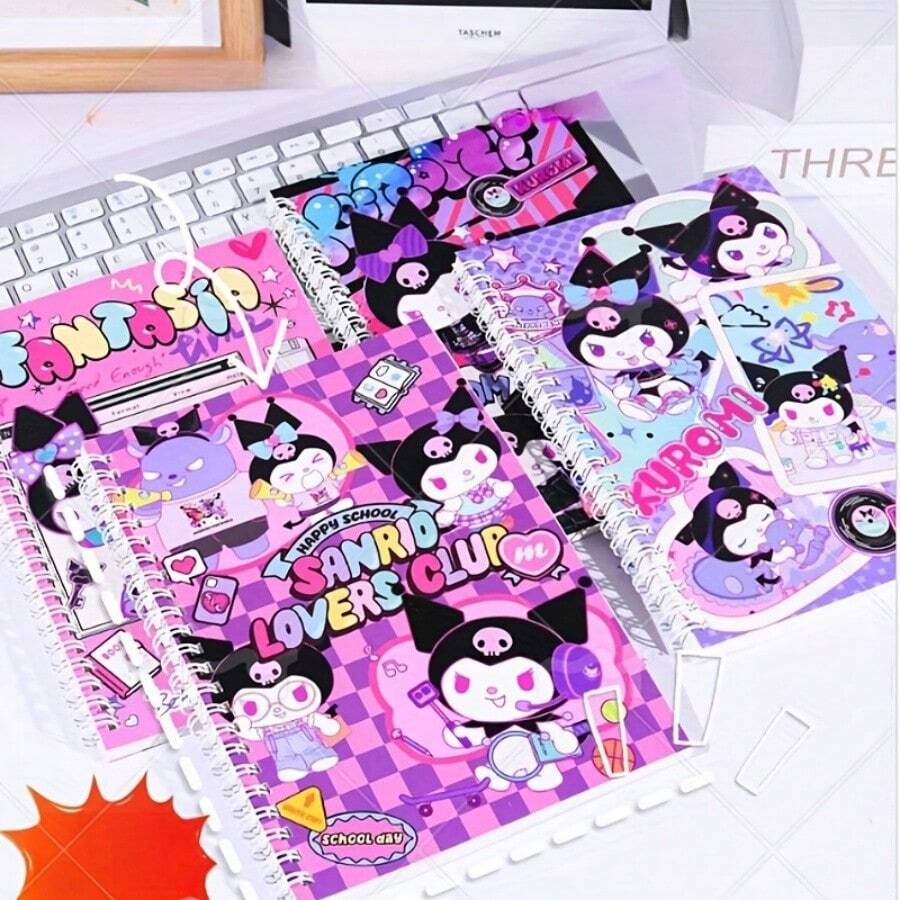 Sanrio Kurogo And Hello Kitty Notebooks By Sanrio: Cute Animal Themed ...