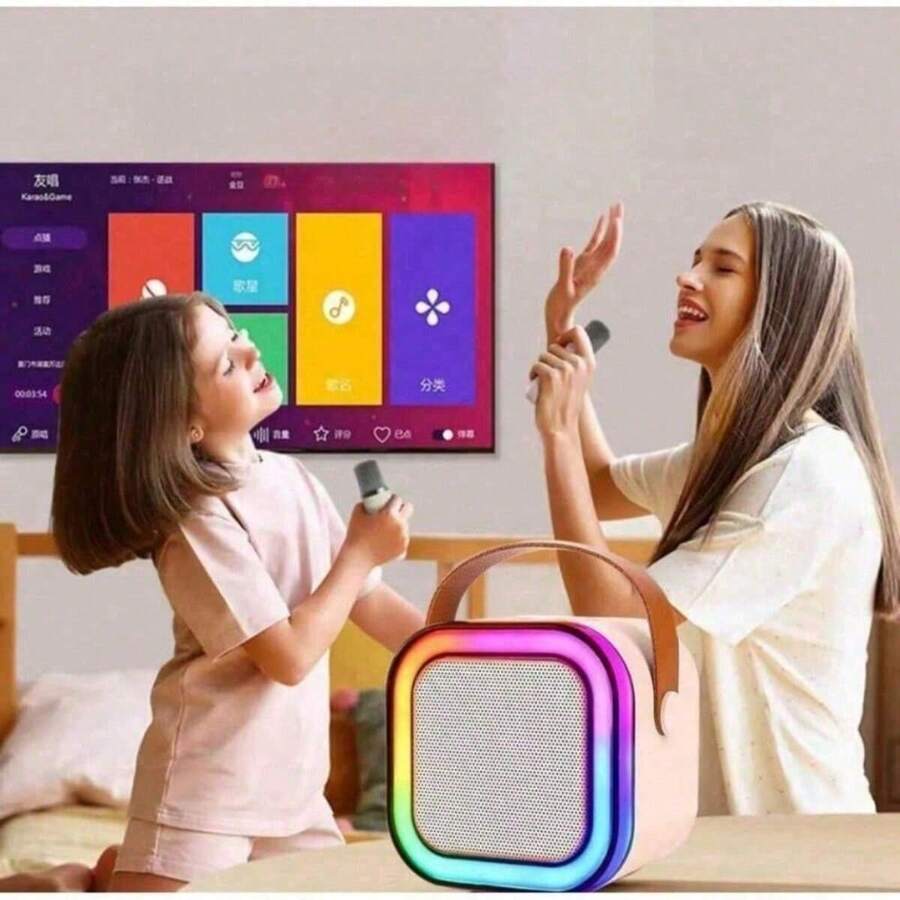 K12 Wireless Karaoke Speaker With Microphone, Mini Portable Bluetooth ...