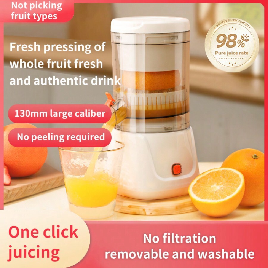 Multi-Function Electric Juicer Blender, Household Portable Juice ...