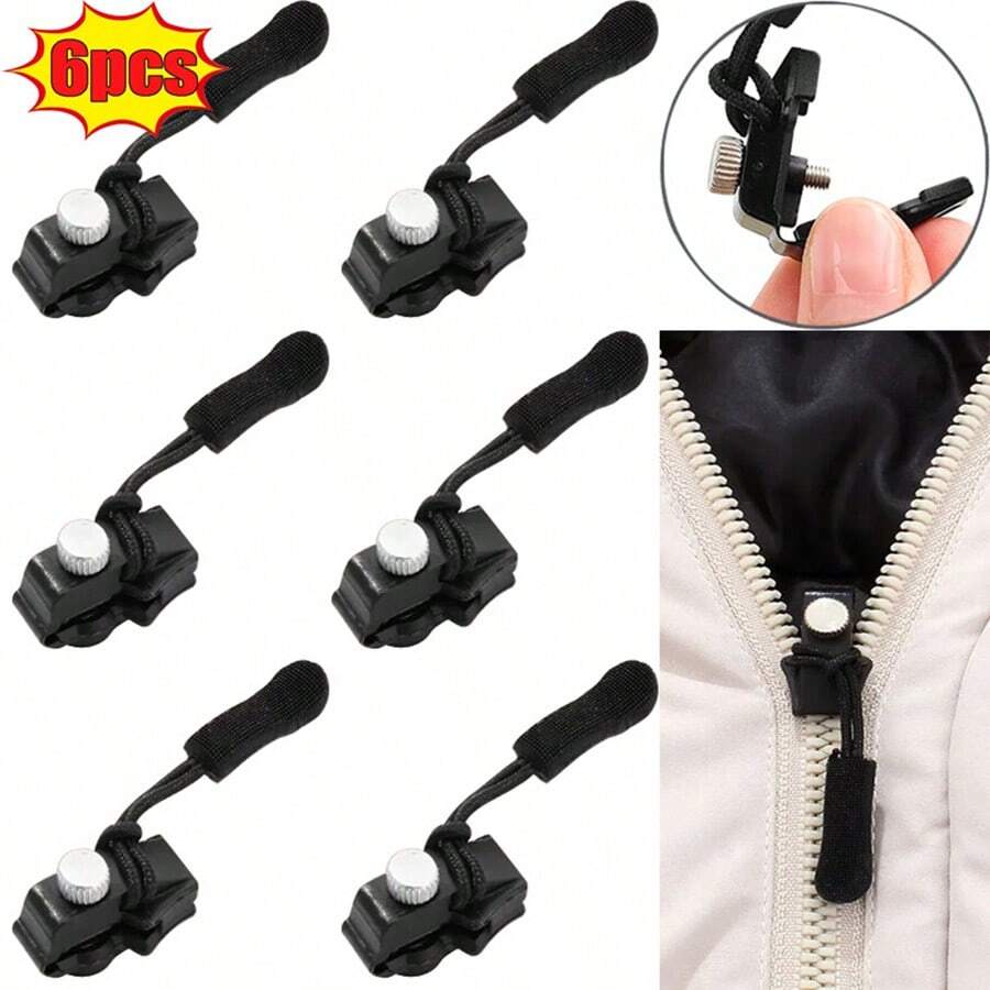 Universal Plastic Detachable Zipper Slider Puller Detachable Instant ...