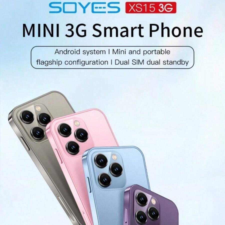 SOYES XS15 Mini Teléfono inteligente de tamaño pequeño Pantalla de 3.0" Android 8.1 2 GB de RAM ...