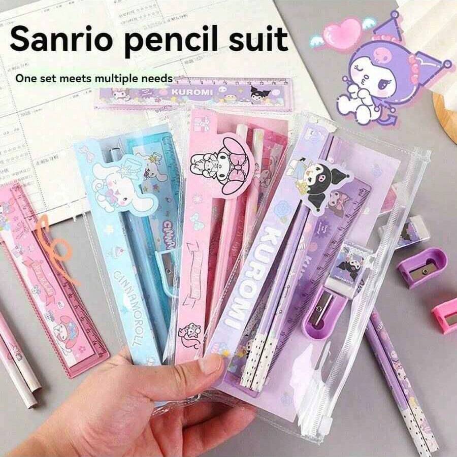 Sanrio Sanrio Stationery 5-Piece Set Primary School Students' 5-In-1 ...