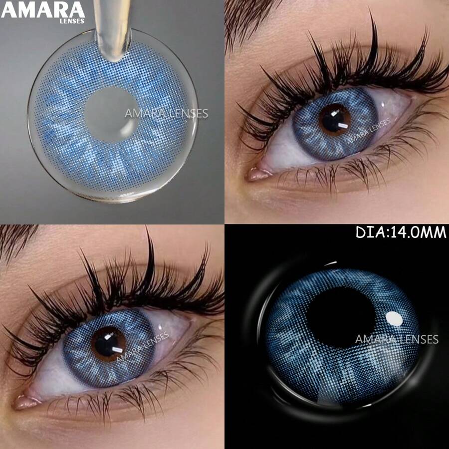 AMARA NEW Colored Pupils For Eyes Blue Pupils Green High Quality ...