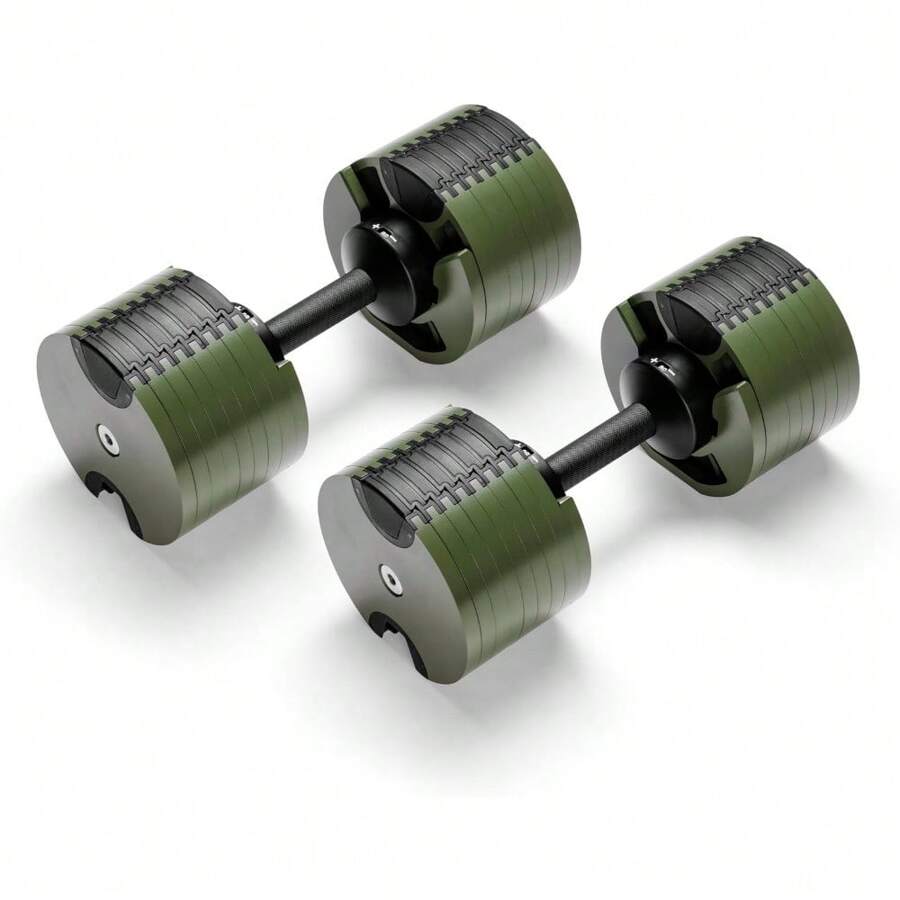 Adjustable Dumbbell Set, 5-50 LB Or 5-80 LB, Easy Twist 2024-25 Model ...