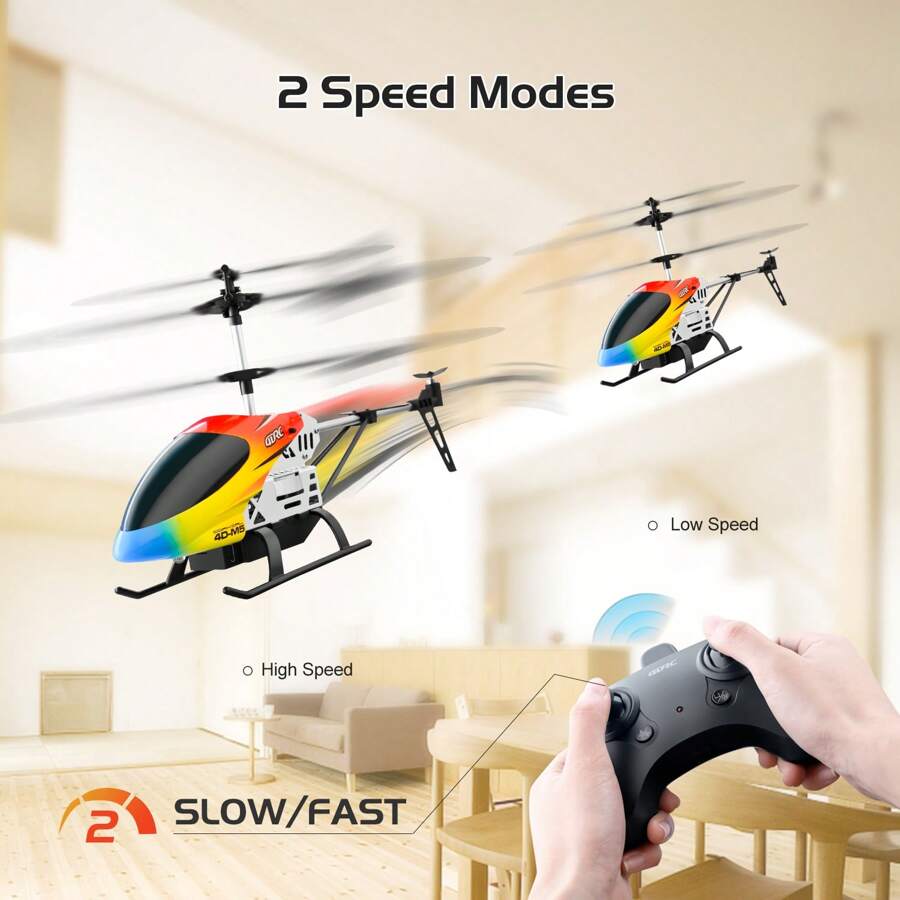 4DRC M5 Remote Control Helicopter With Gyro, Altitude Hold, 2.4GHz 3.5 ...