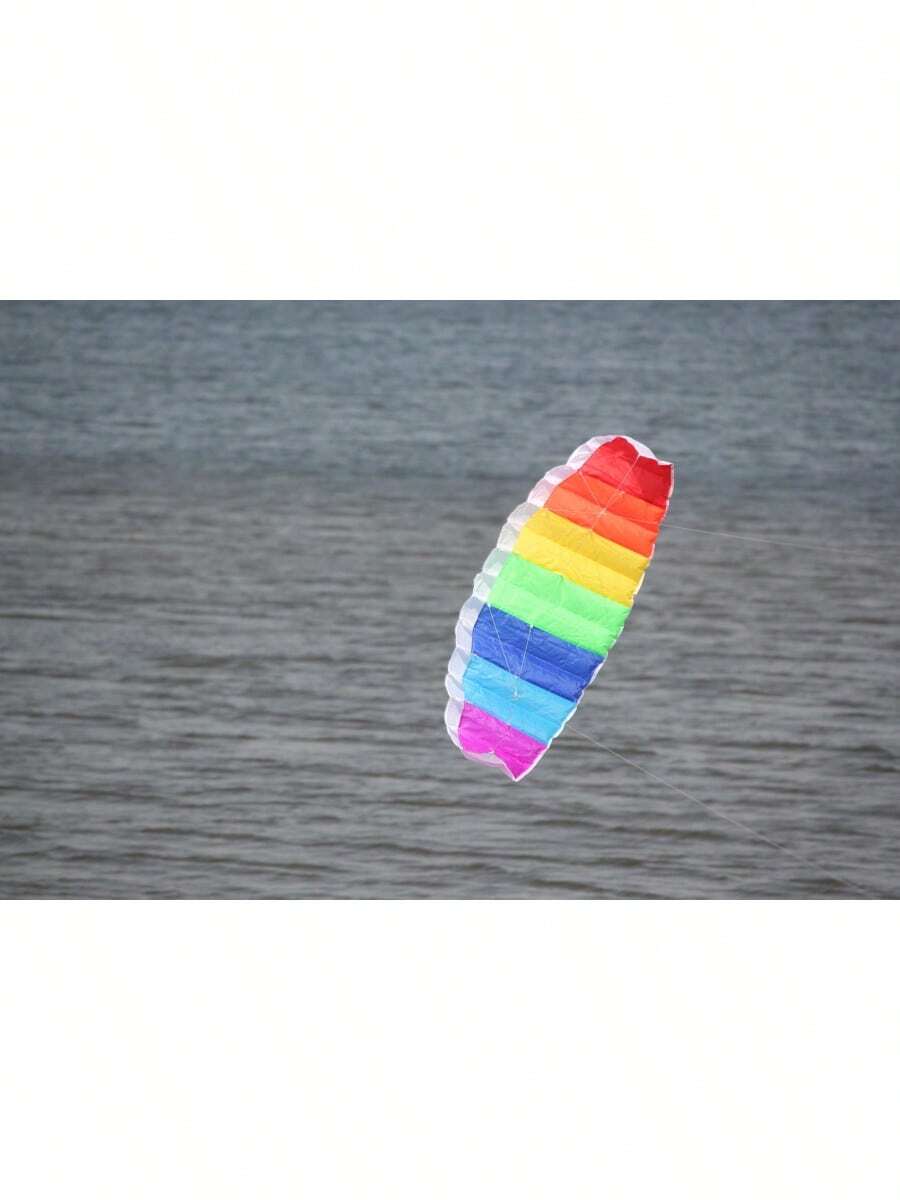 Rainbow Kite, Kite With Handles, Parachute Stunt Kite With Glider ...