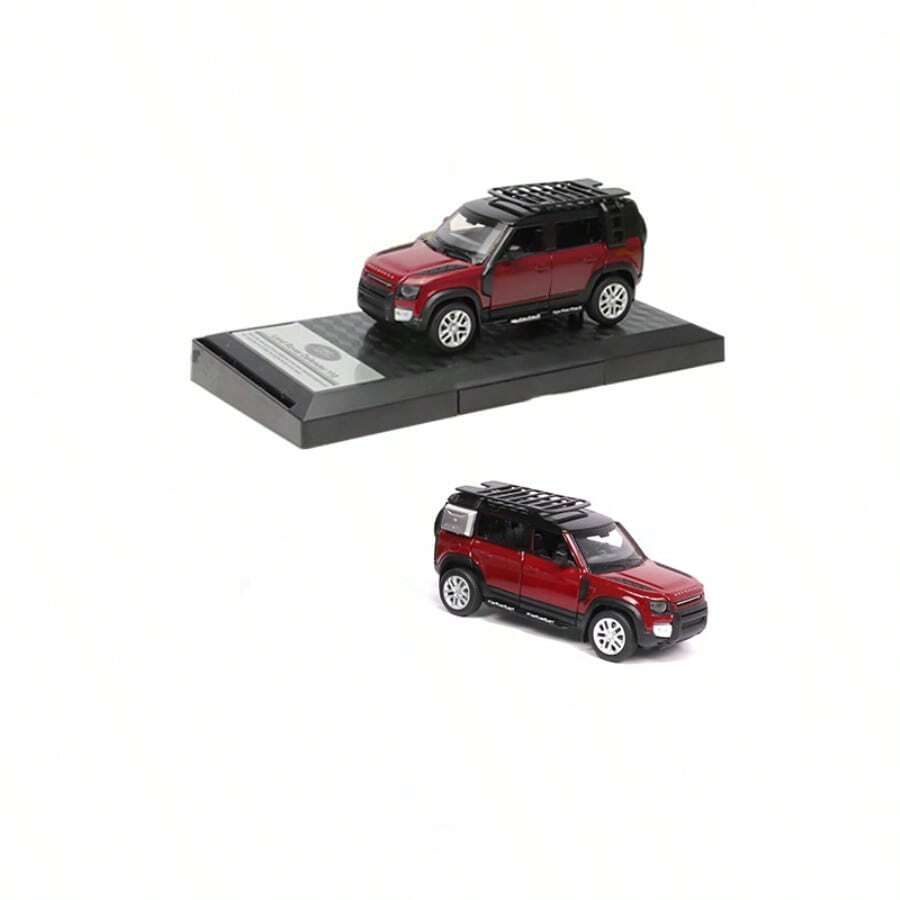 COOL CHIC AUTO 1:43 Scale Green LAND RoveR Defender Model Set - DIY ...