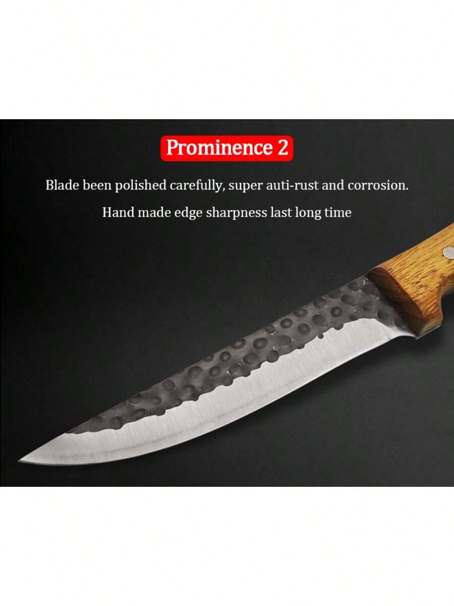 High Carbon Steel Meat Splitting Knife Hand Forged Hammered Boning ...