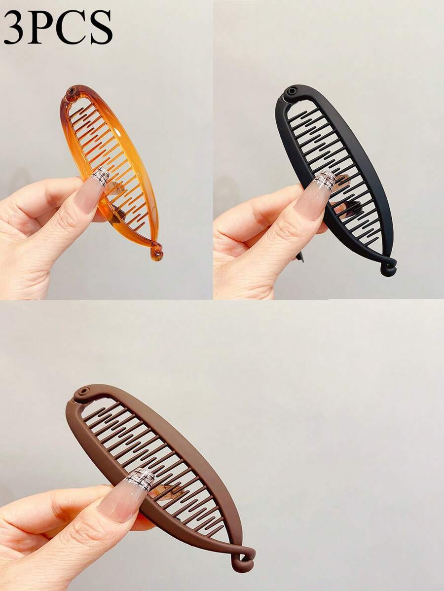 Wave Hair Clip, Simple Banana Clip, Creative Hair Volume Advanced Sense ...