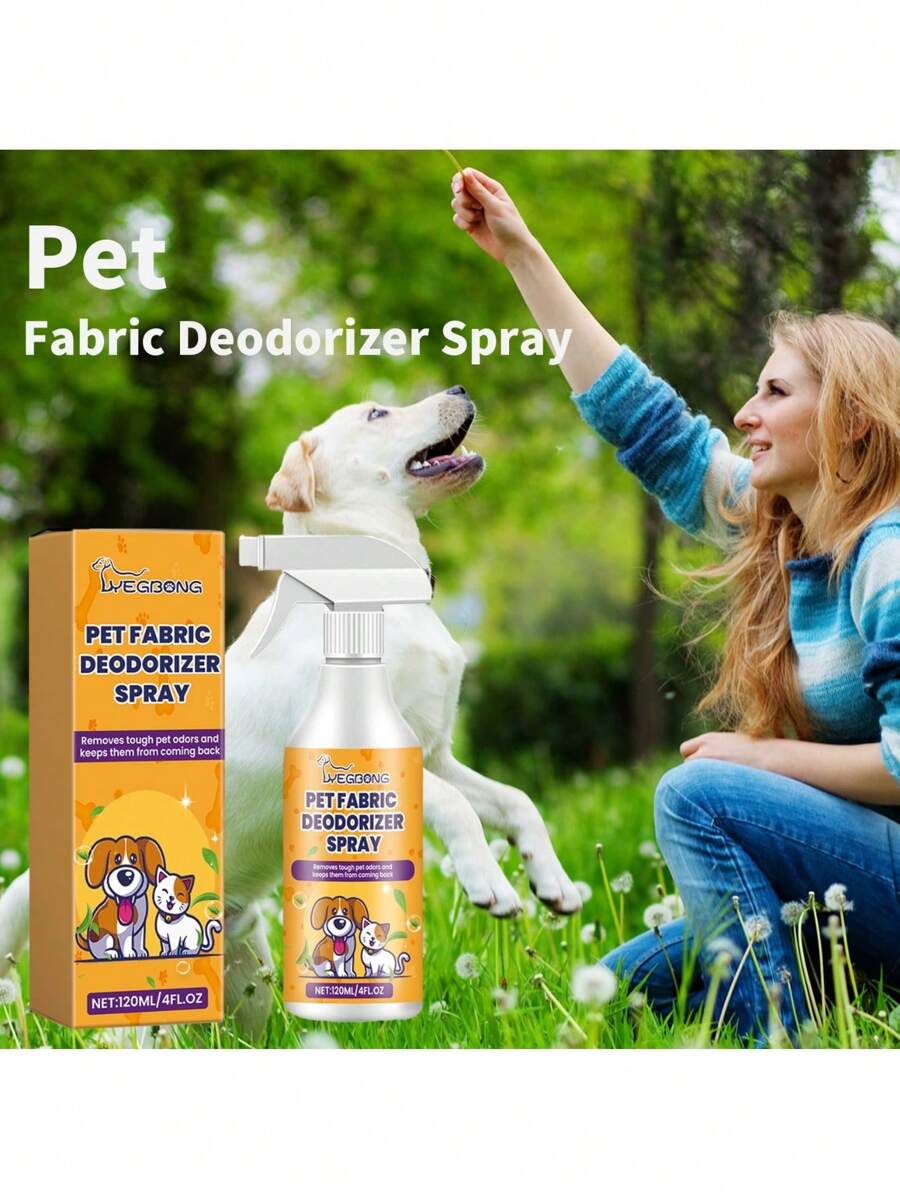 One Pet Deodorant Spray Cleans Pet Odor Indoor Air Freshener Long ...