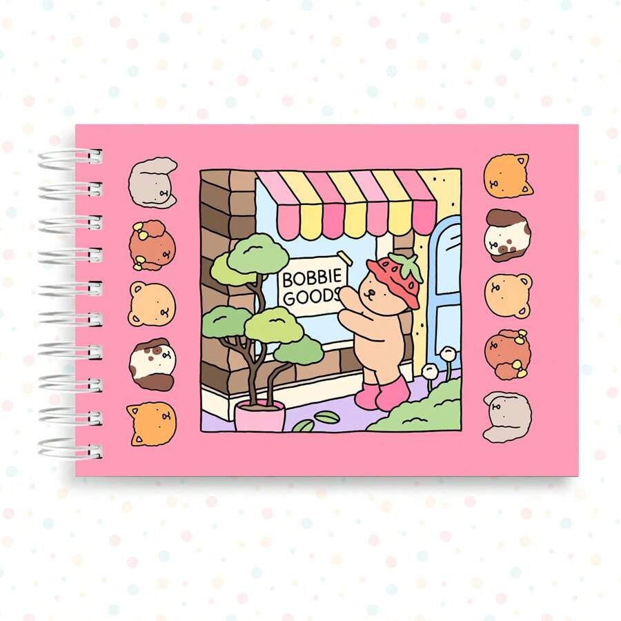 Bobbie Goods Coloring Book 100 Thick Sheets 180 Gram Drawing Notebook ... Bobbie Goods Coloring Book 100 Thick Sheets 180 Gram Drawing Notebook ...