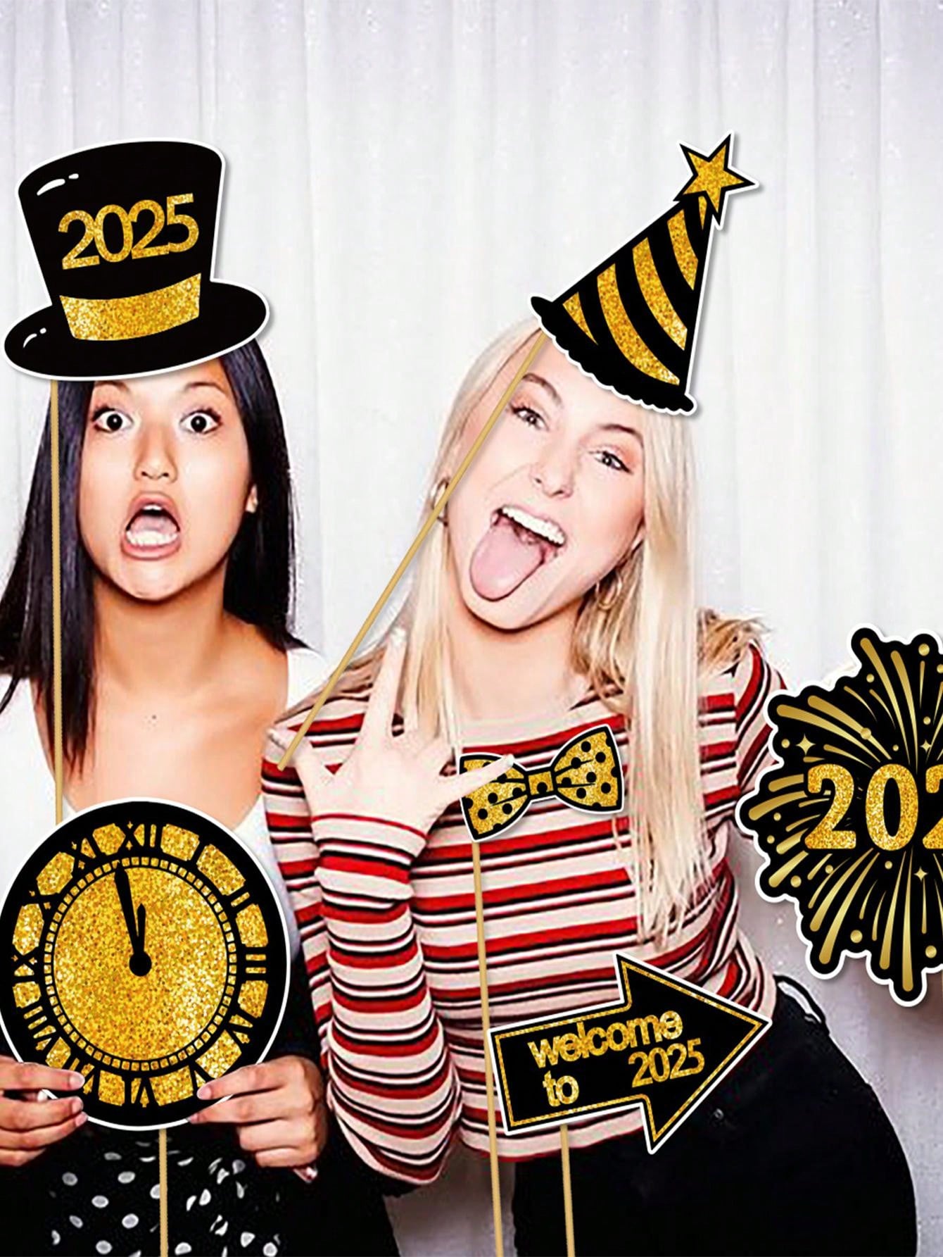 1/25PCS/Set Large Premium Photo Booth Props Set For All Occasions ...