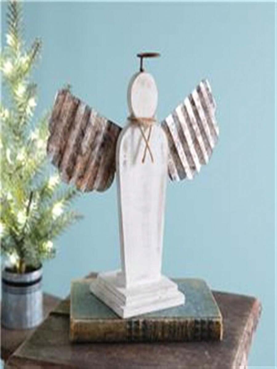 Rustic Tabletop Angel | SHEIN USA