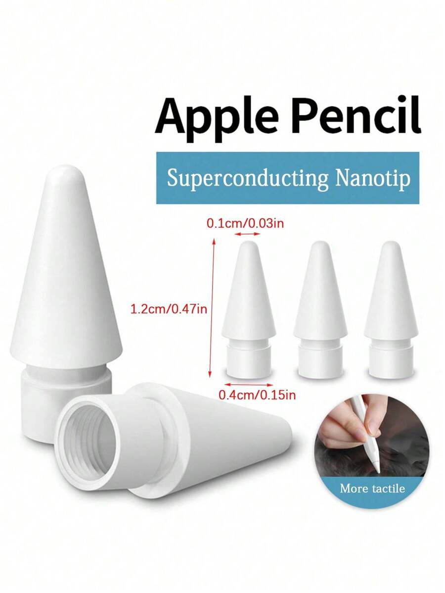 Replacement Pen Tips And Nibs Compatible With Apple Pencil 1st & 2nd ...