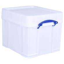 Really Useful Box 35 Liter Extra Strong Plastic Storage Box With XL Lid ...