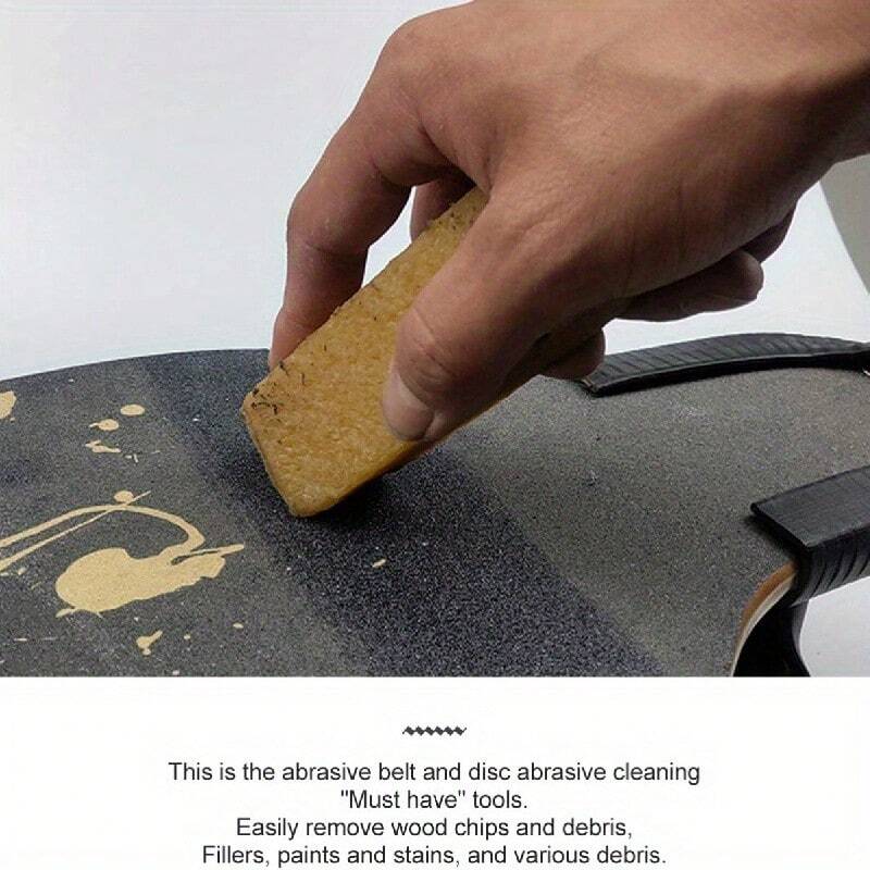 Skateboard Grip Tape Cleaner Rubber Abrasive Cleaning Stick Grip Tape ...