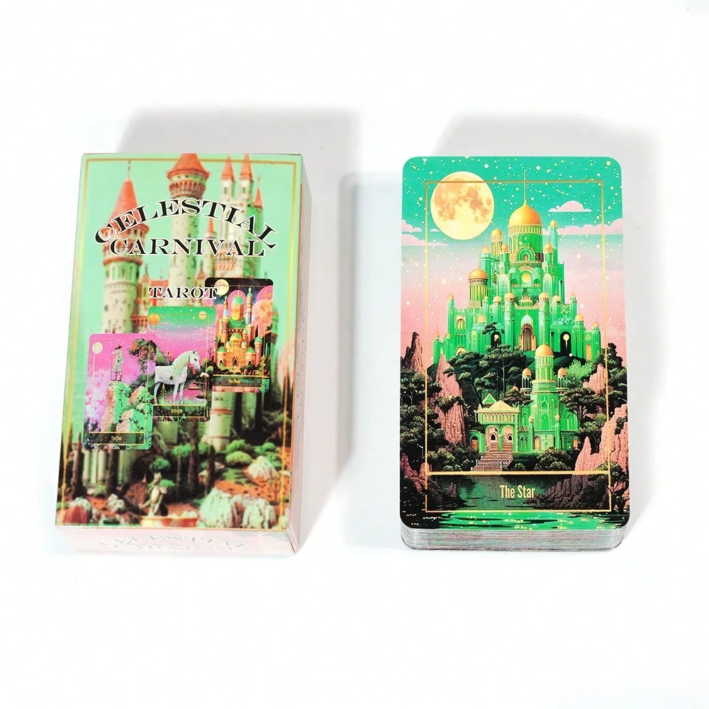New Celestial Carnival Tarot Card Board Game Set | SHEIN