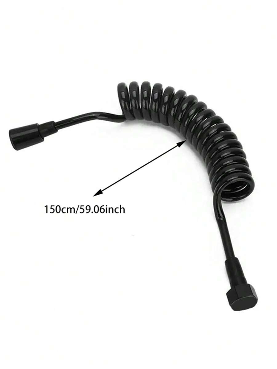 Plastic Water Toilet Bidet Sprayer Flexible Spring Shower Head Hose ...