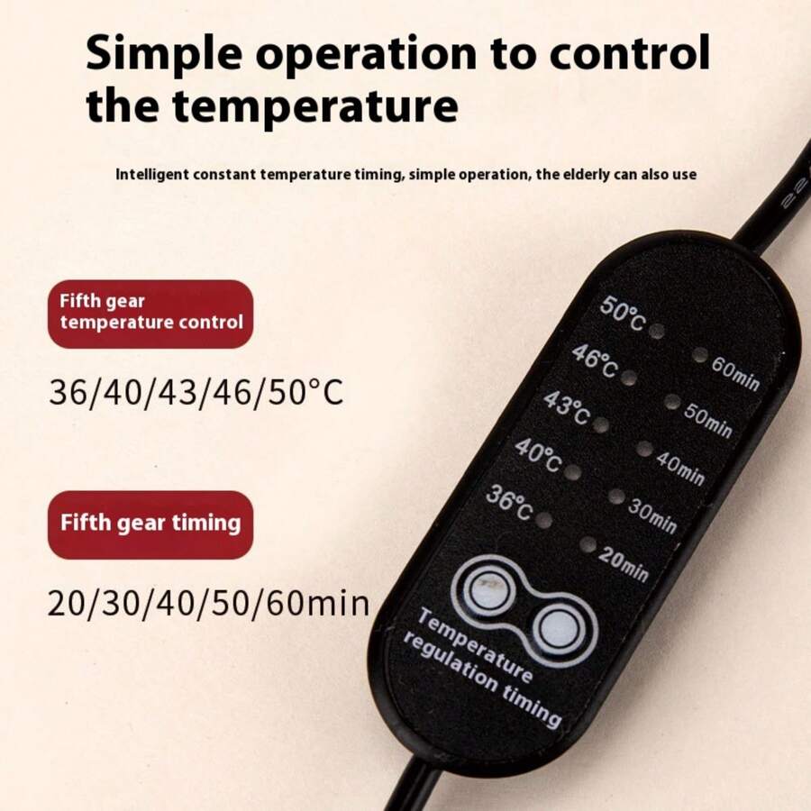 Electric Heated Neck Shoulder Warmer, Moxibustion Cervical Vertebrae ...