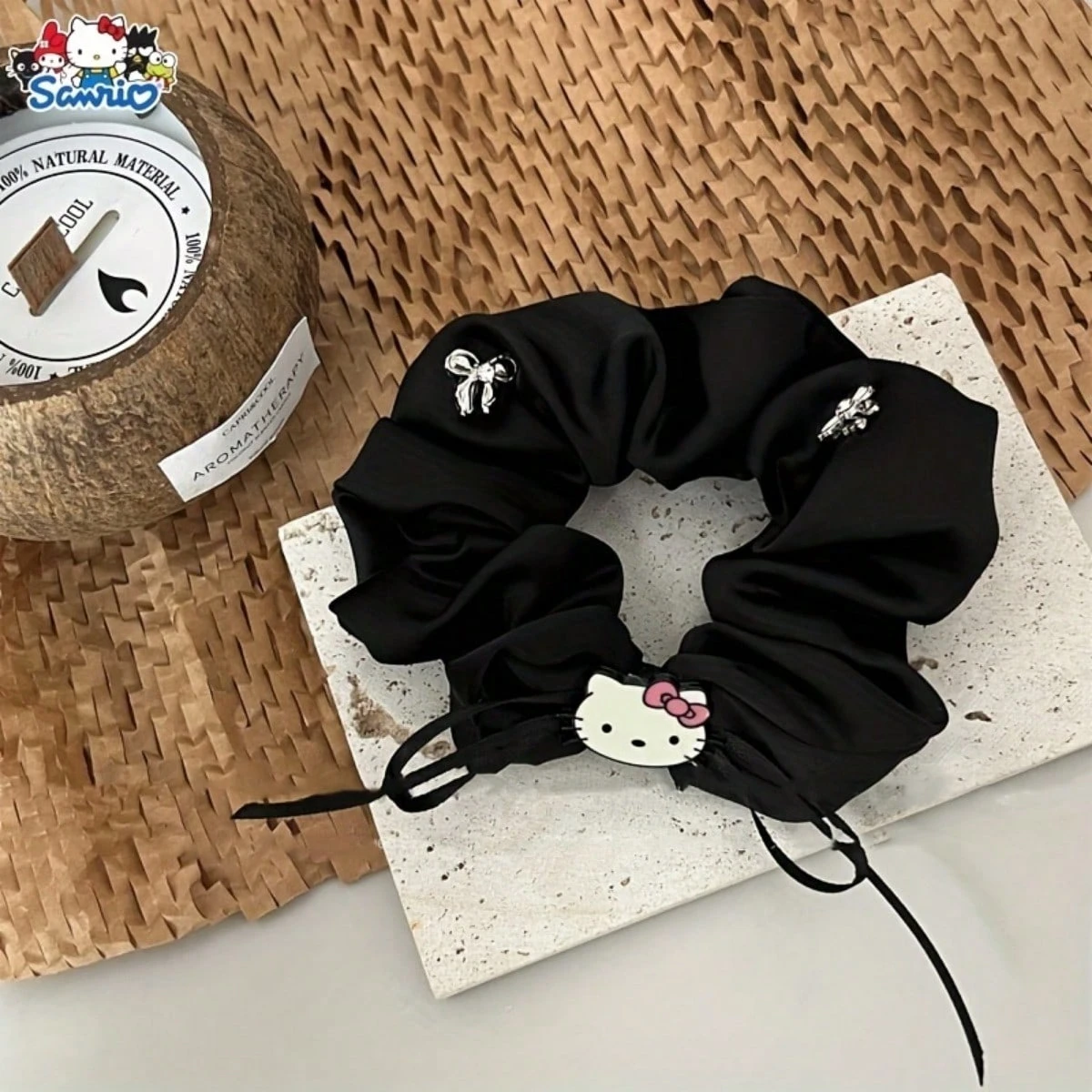 Sanrio 1 Pc Hello Kitty New Black Headband Genuine, Niche Design Cute ...