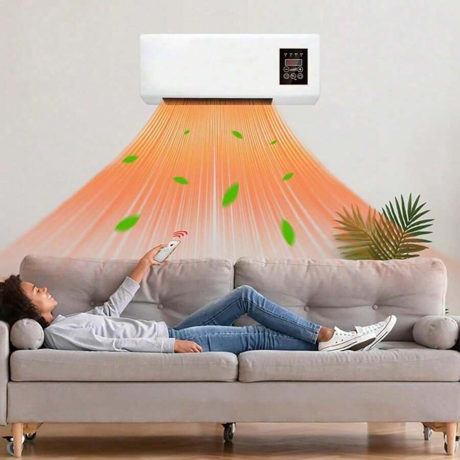 Wall Mounted Indoor Space Heaters 1800W Easy To Install Electric ...