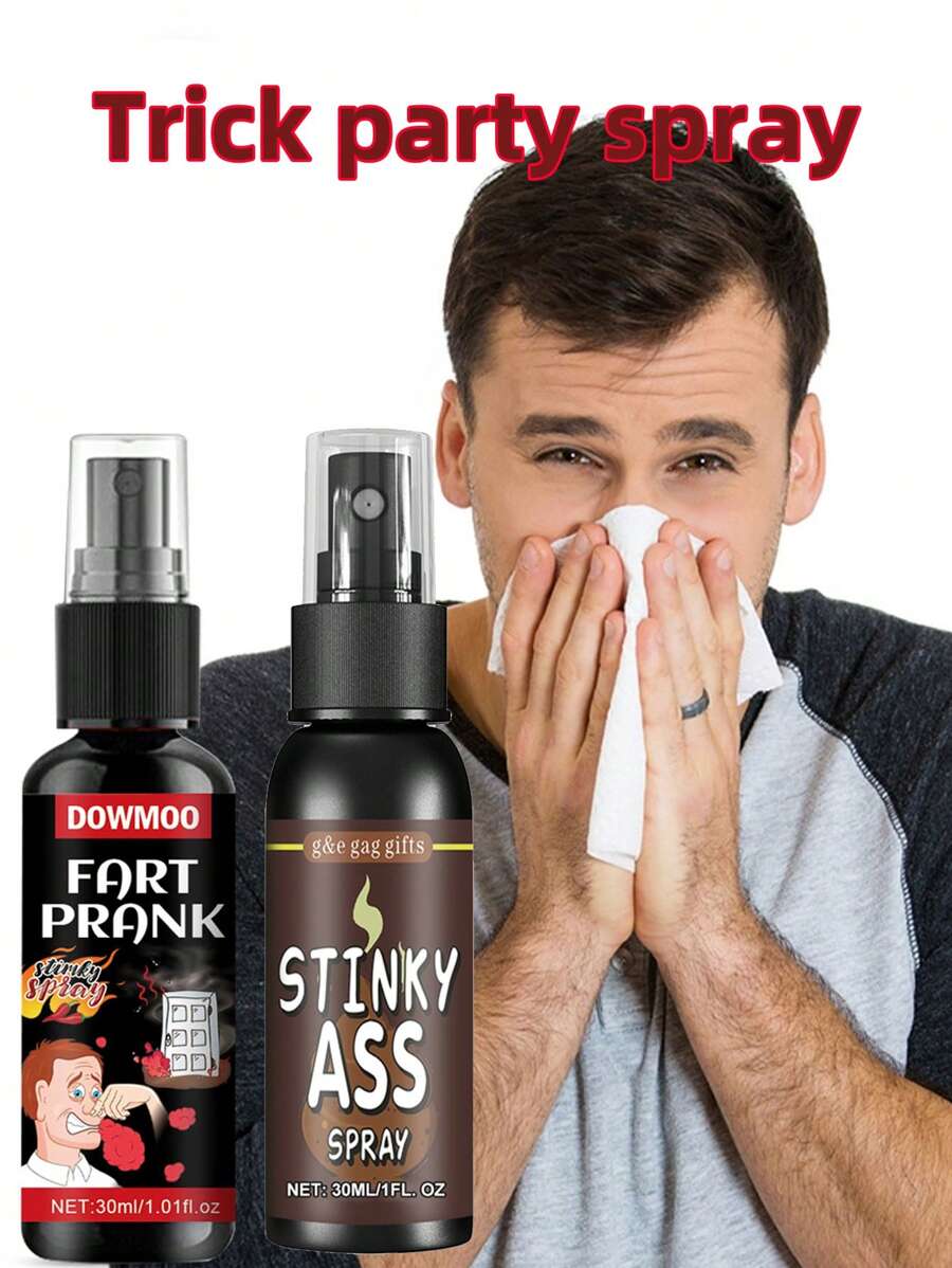 Fart Spray: Prank & Gag Toy, Long-Lasting Odor For Entertainment ...