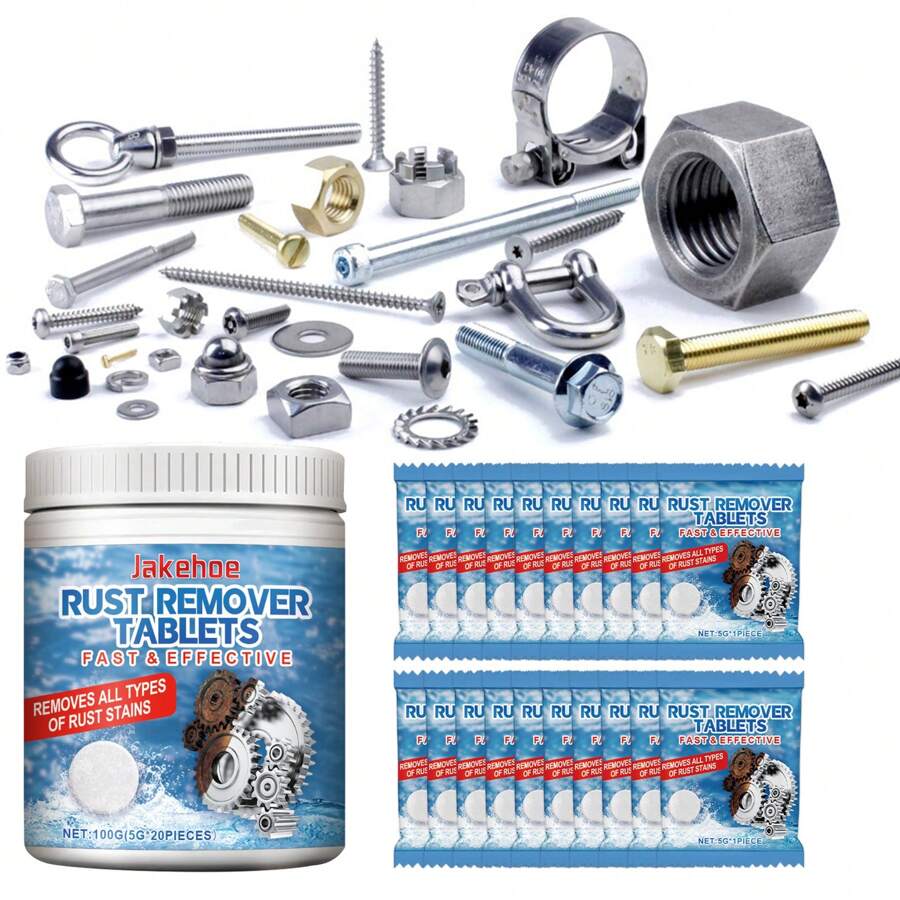 Jakehoe Rost-Entferner Tabletten: Schnell & Effektiv Küchenflecken ...