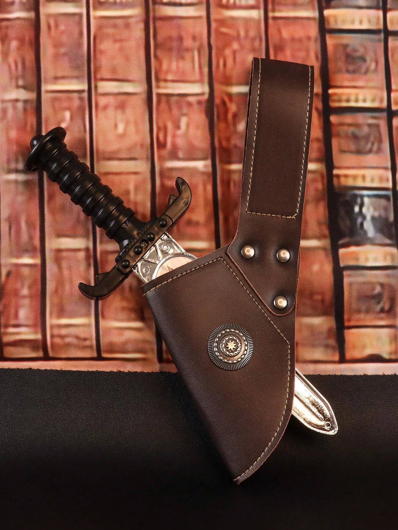 1pc Medieval Scabbard Renaissance Retro Belt Viking Knight Men's Prop ...