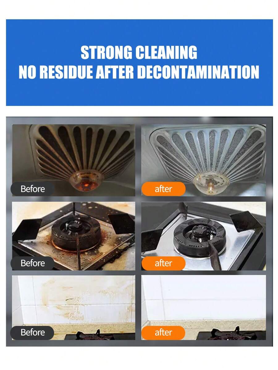 Multi Functional Cleaning Spray, Suitable For Kitchens, Stoves ...