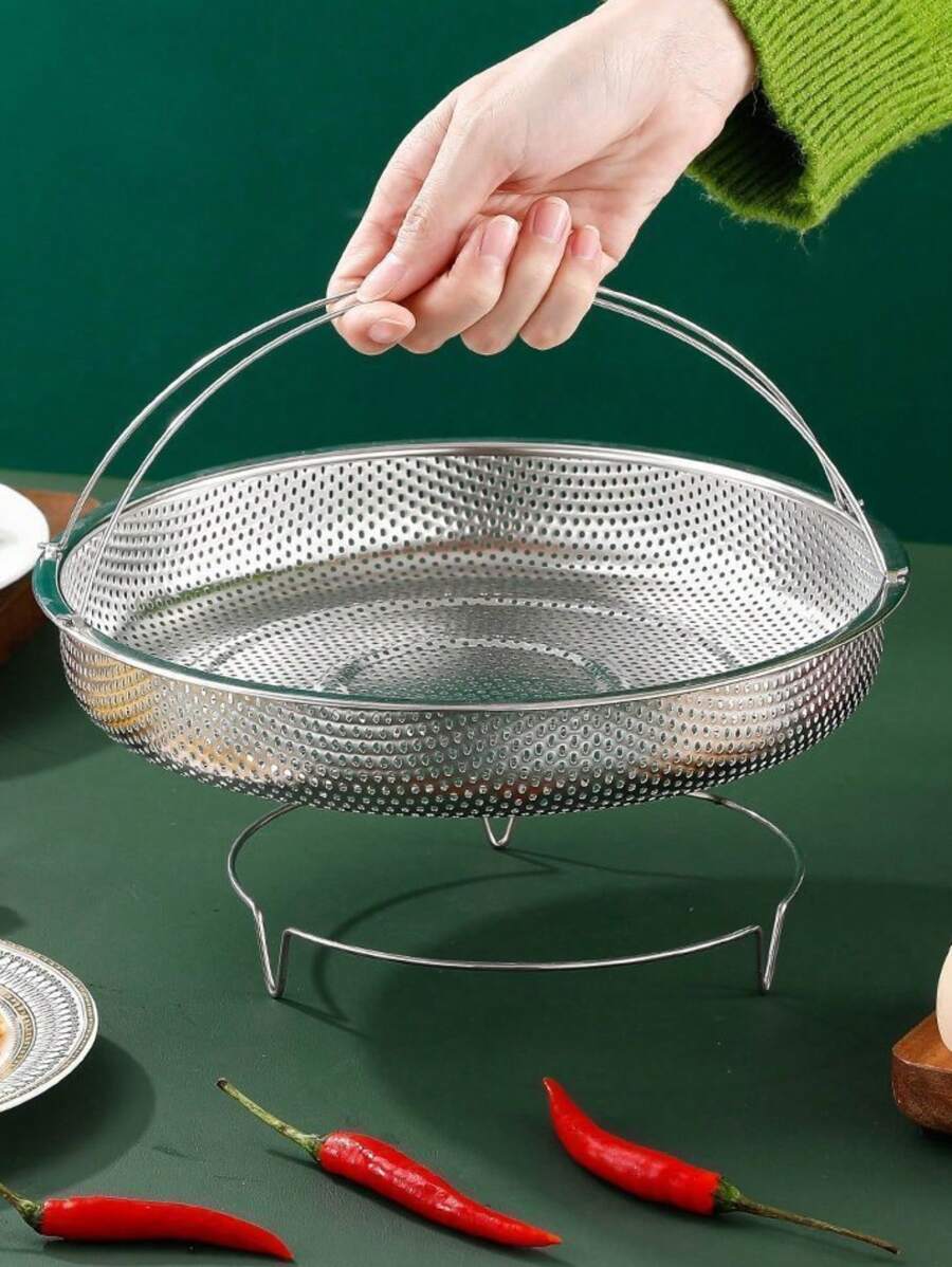 Stainless Steel Circular Cooking Rack - Perfect For Air Fryers, Soup ...