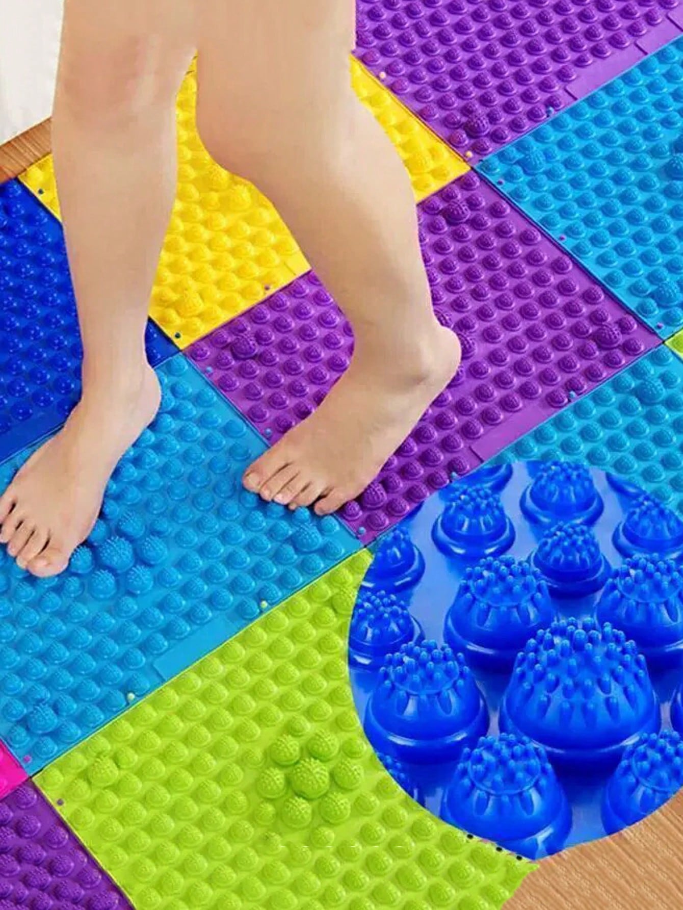 Detachable Toe Pressure Board, Super Slow Running Foot Massage Pad ...