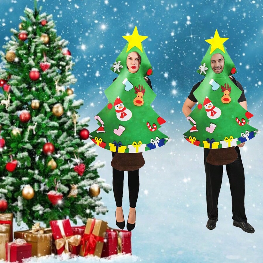 Unisex Adult Christmas Tree Dress Up Party Costume for Sale Australia ...