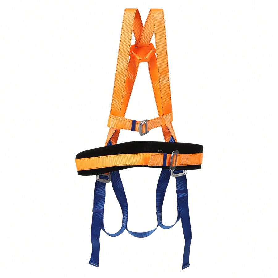 Fall Protection Harness 5-Point Safety Belt Lumbar Support Fall ...