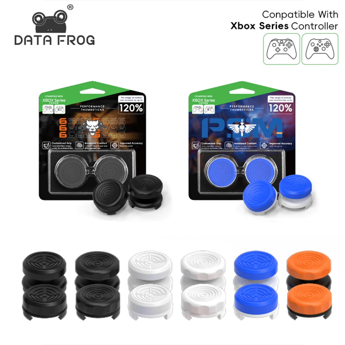 DATA FROG DATA FROG คีบควบคุม FPS รูปทรงสูง สำหรับตัวควบคุม Xbo X One ...