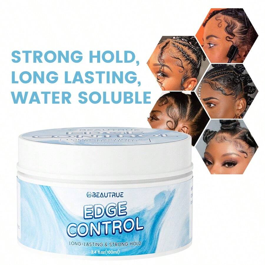 100ml Strong Hold Edge Control Gel Non Greasy Non Flaking No White Cast