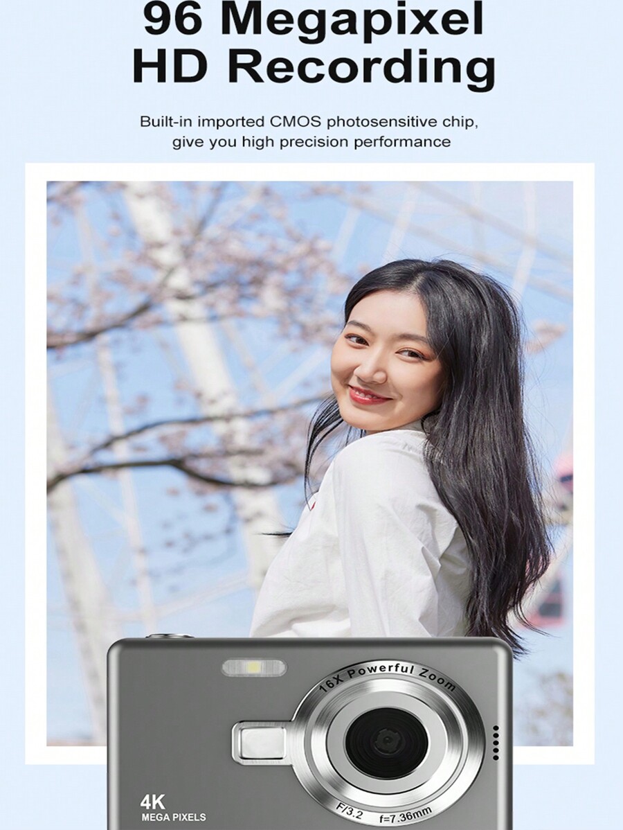 Portable Mini Digital Camera, Tiny Campus CCD Digital Photo Video ...