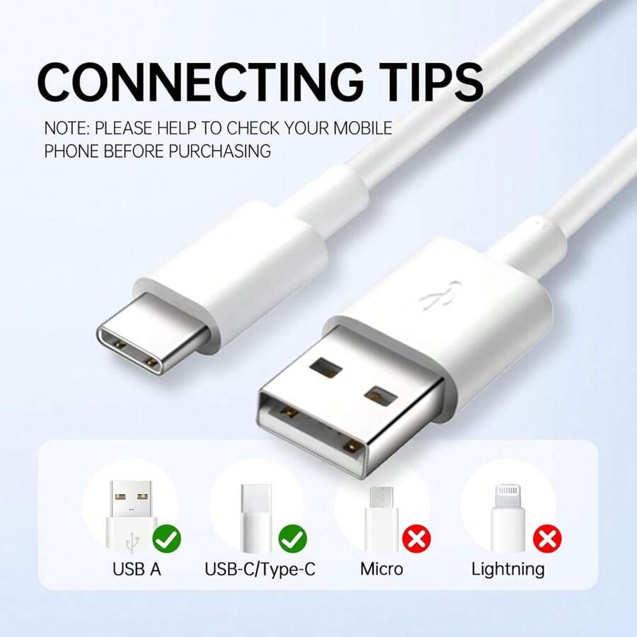 1-3 Pcs 3.3ft/100cm High-Speed Charging Cable Compatible With IPhone 16 ...