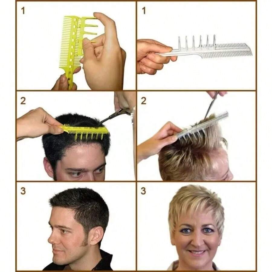 Haircut Accessories Hair Trimming Template Curved Taper Clipper Blend ...