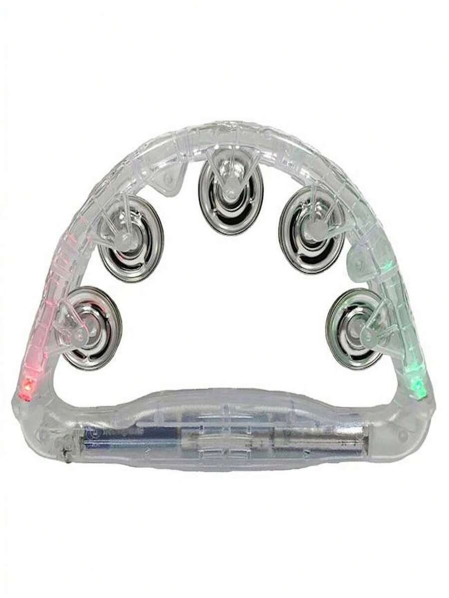 Swanson Christian 241671 Tambourine-Light Up Moon Shaped Instrument ...